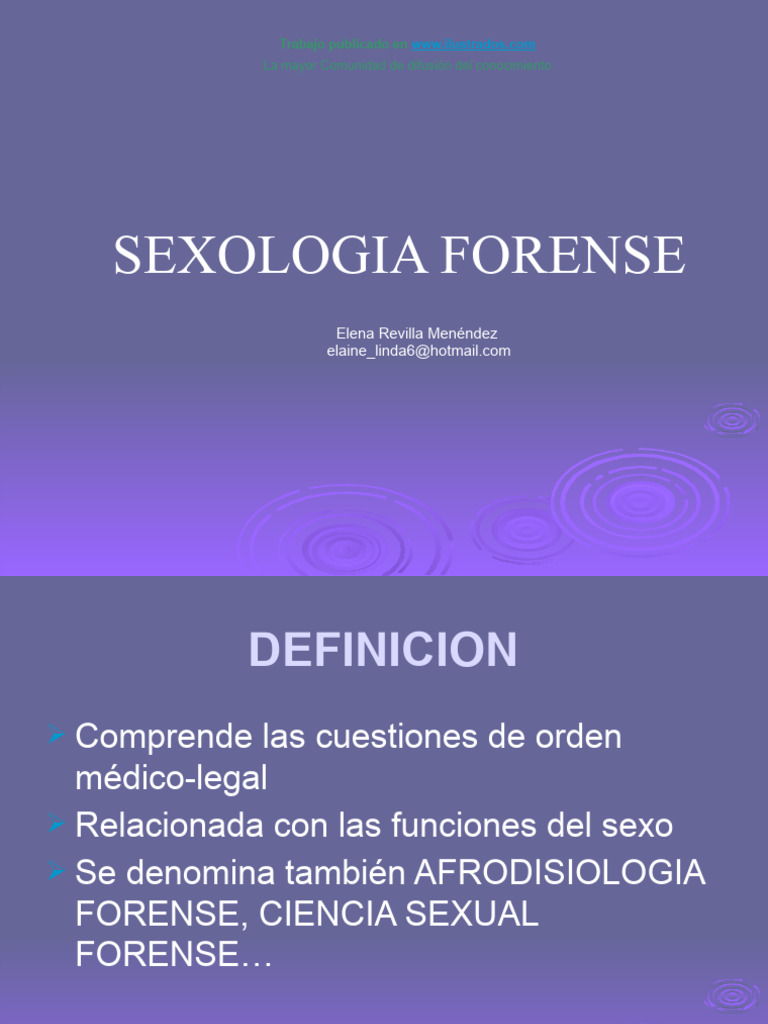 Sexologia Forense 2 | PDF | Sexo | Orientación sexual