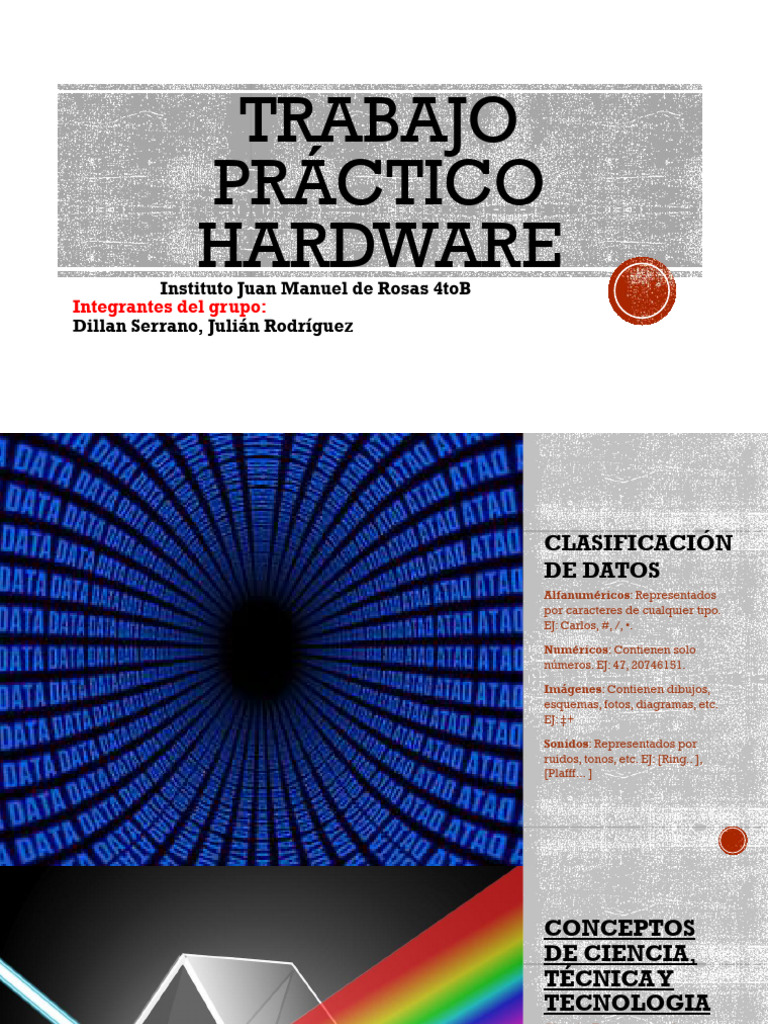 TP DE INFORM-TICA (NTICx) | PDF | Periférico | Hardware de la computadora