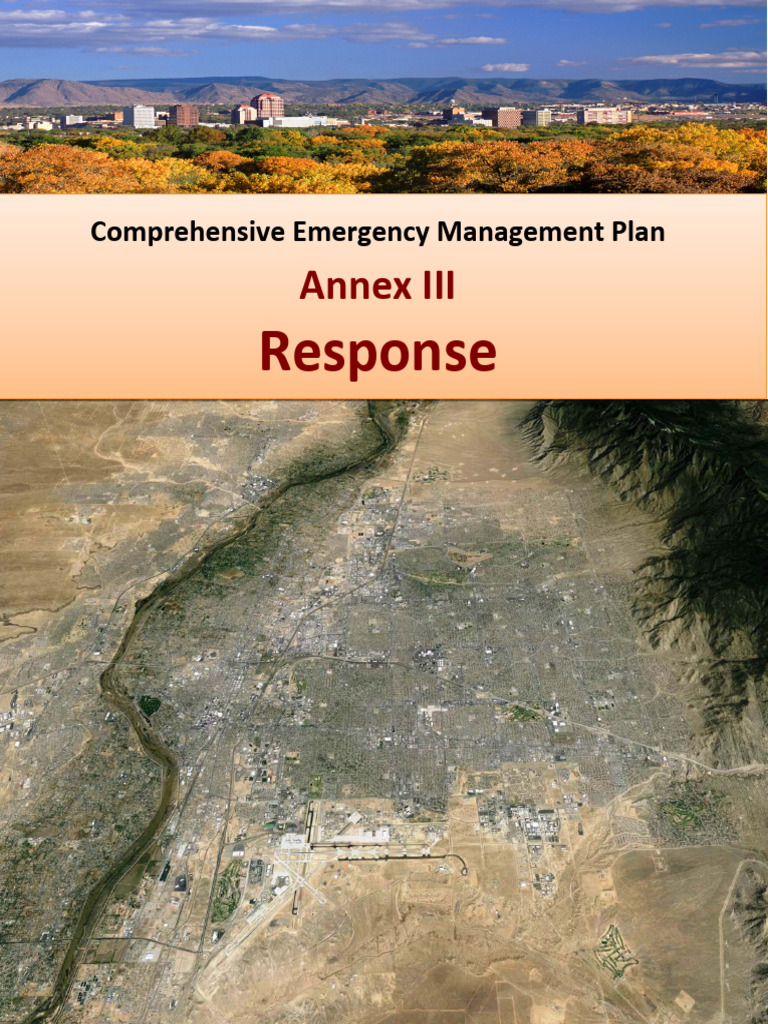 Annex 3 Response | PDF | Emergency Management | Emergency