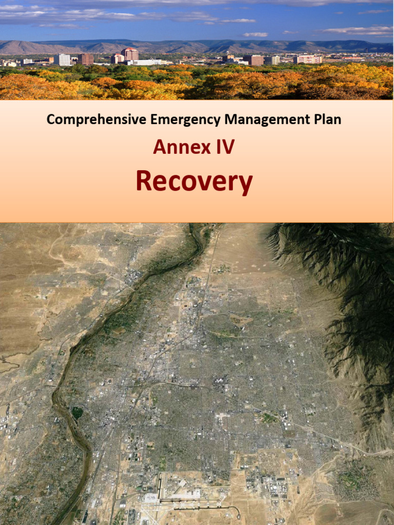 Annex 4 Recovery | PDF | Emergency Management | Federal Emergency ...