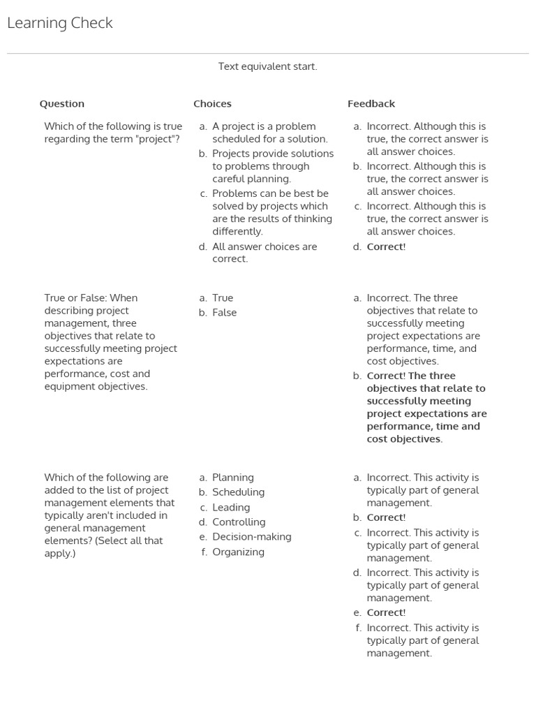 Learning Check | PDF | Cognitive Science | Cognition