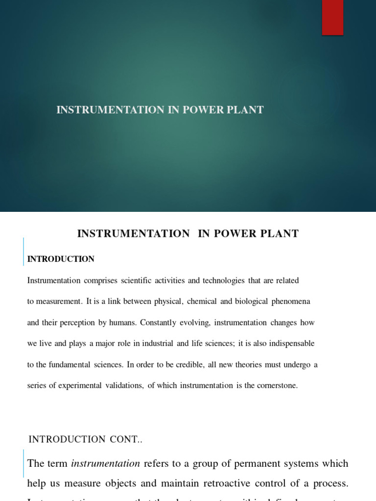 Lecture 3 Instrumentation | PDF | Instrumentation | Science