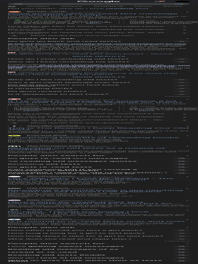 Why We Re-Read Text Messages | PDF