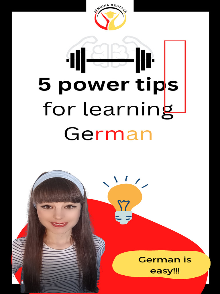 5 Power Tips For Learning German | PDF | Languages | Foreign Language ...