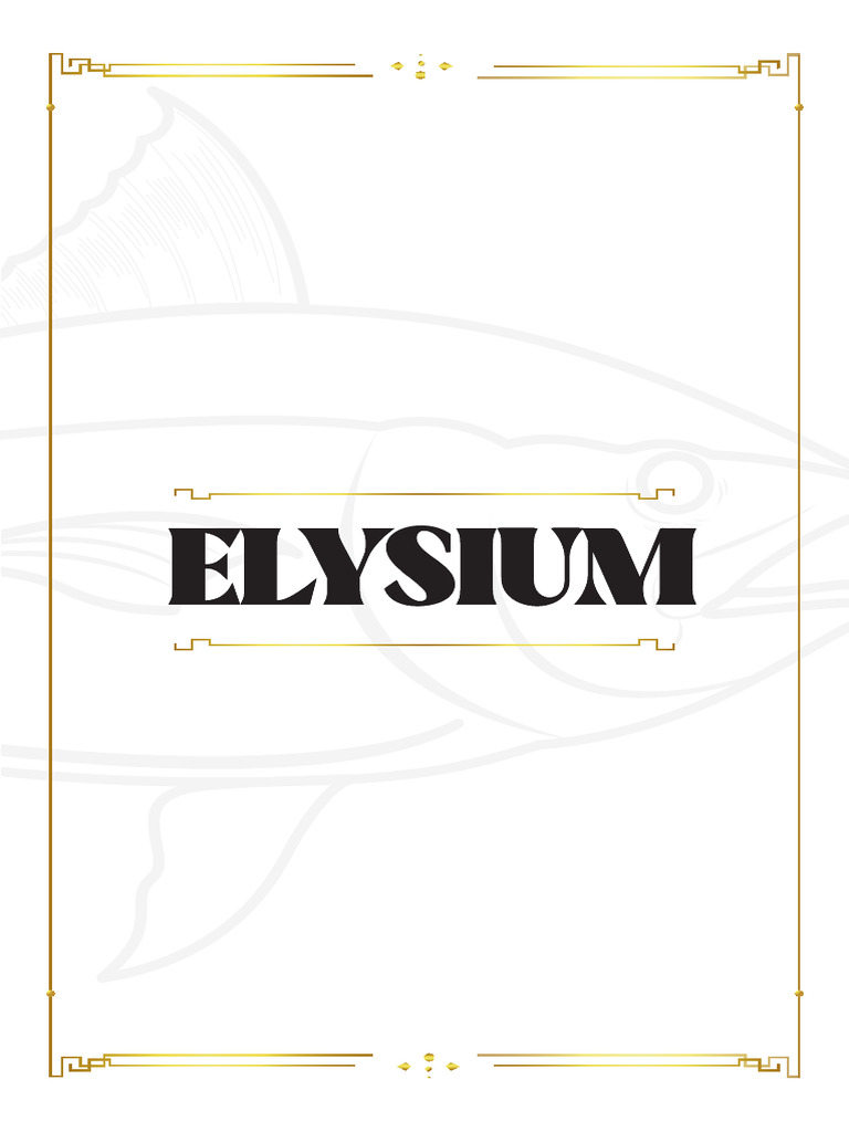 Menú Elysium: Sushi y Bebidas en Tijuana | PDF | Alimentos
