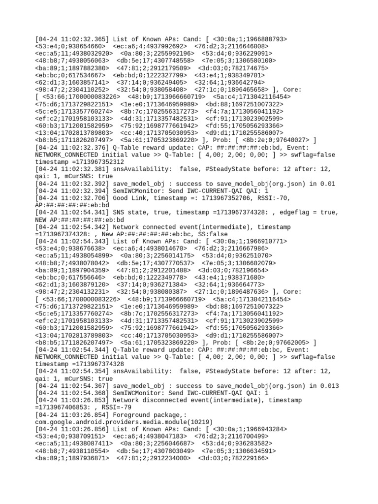 Network Connection Log Analysis | PDF | Computer Networking | Computer Standards
