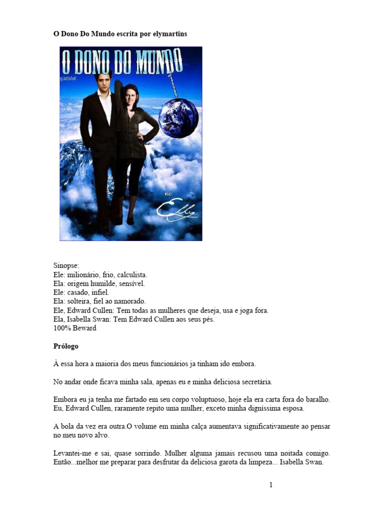 O Dono Do Mun | PDF | Amor | Beijo