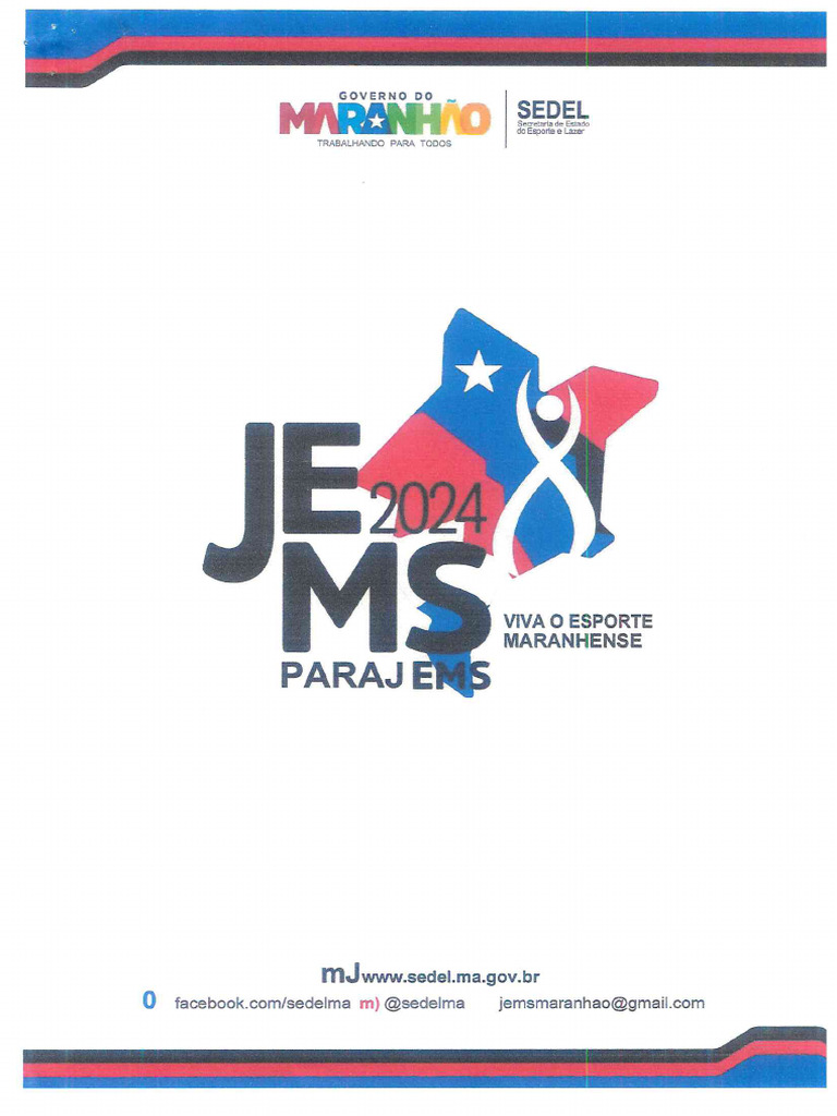 Termo de Adesão - Cantanhede - Ma - Jems 2024 | PDF