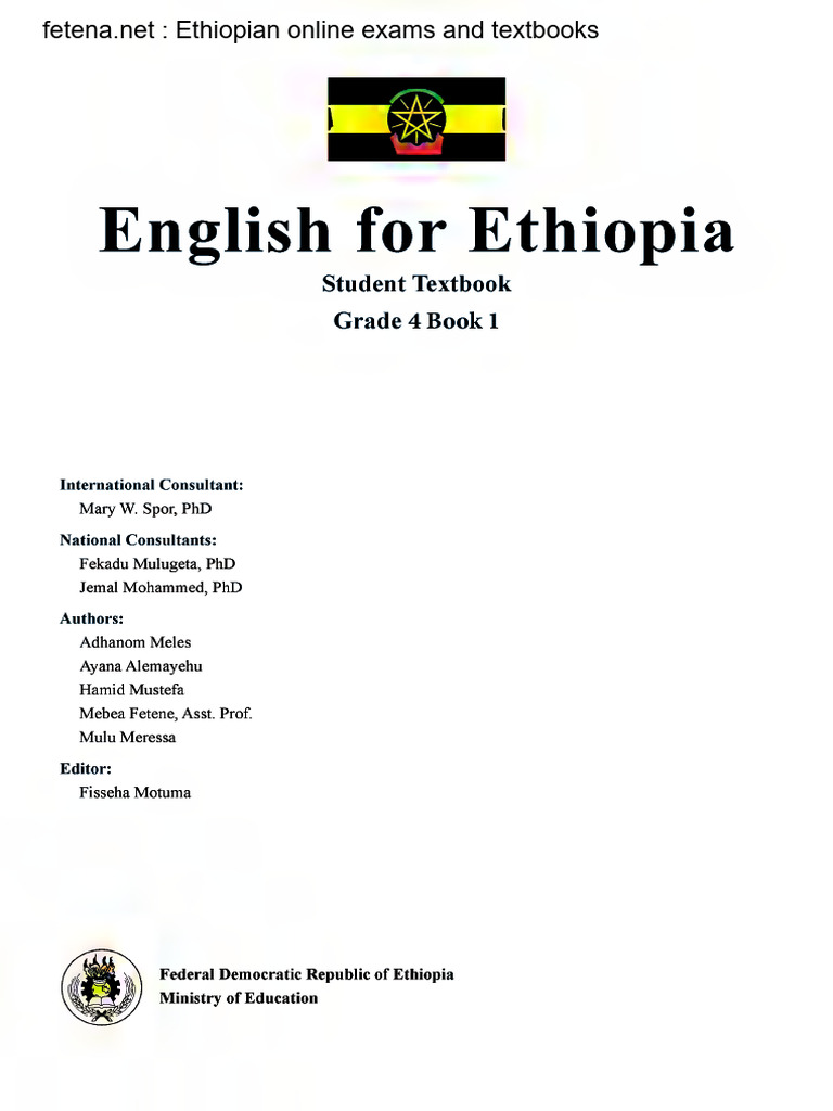 english book 1_fetena_net_d959 | PDF | English Language | Classroom