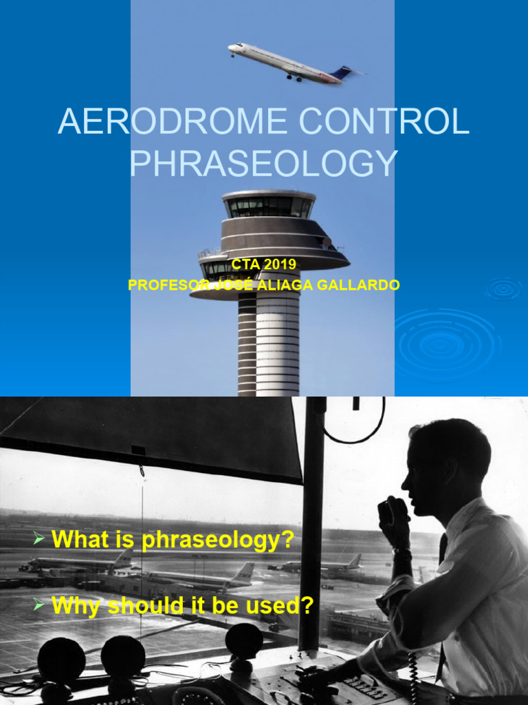 Aviation Phraseology Guide | PDF | Air Traffic Control | Aviation