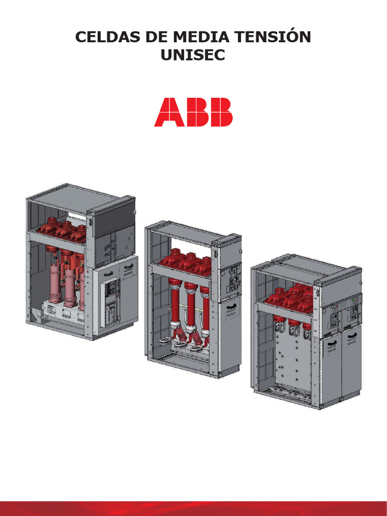 Catalogo Celdas ABB Unisec | PDF | Transformador | Cambiar