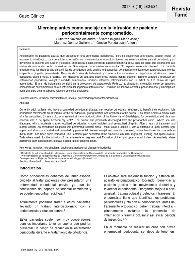 Extrusión en Ortodoncia | PDF | Ortodoncia | Odontología