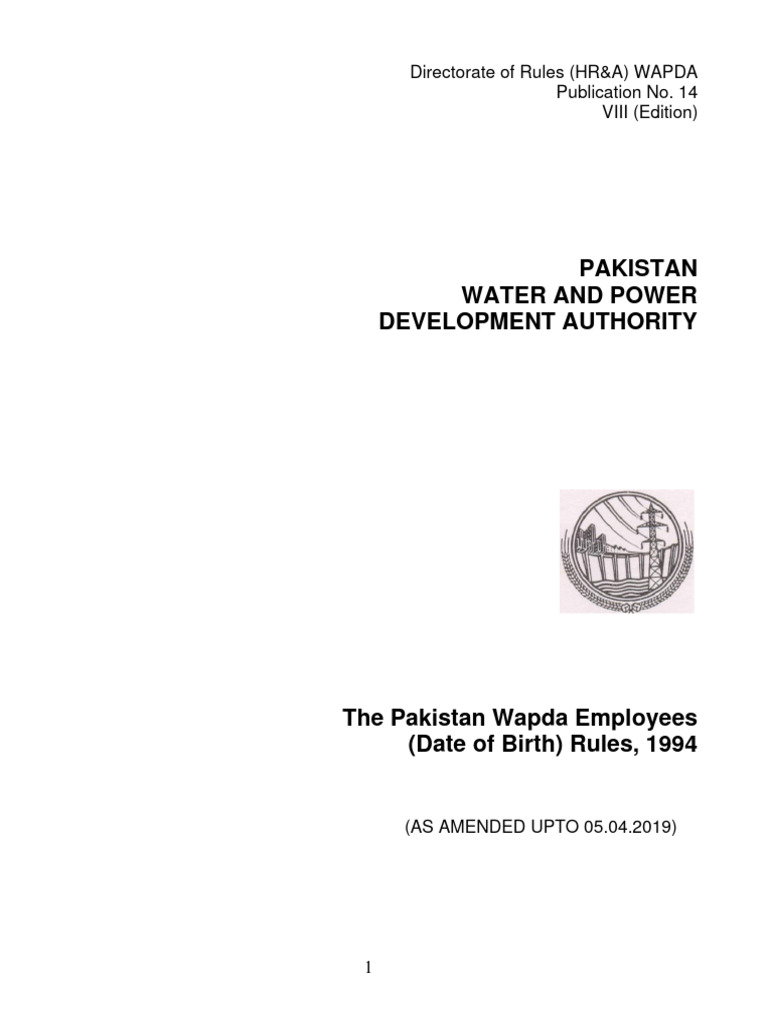 Date of Birth Rule 1994 PDF | PDF