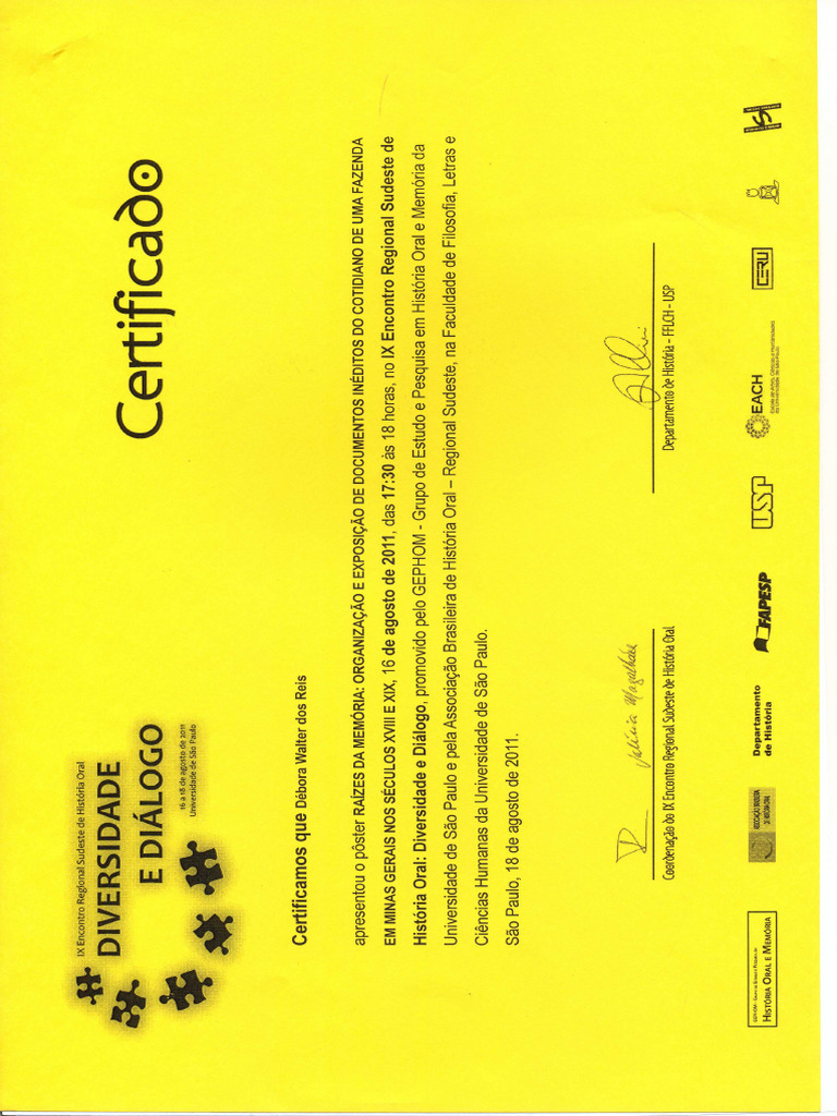 Apres Trab Hist Oral USP | PDF