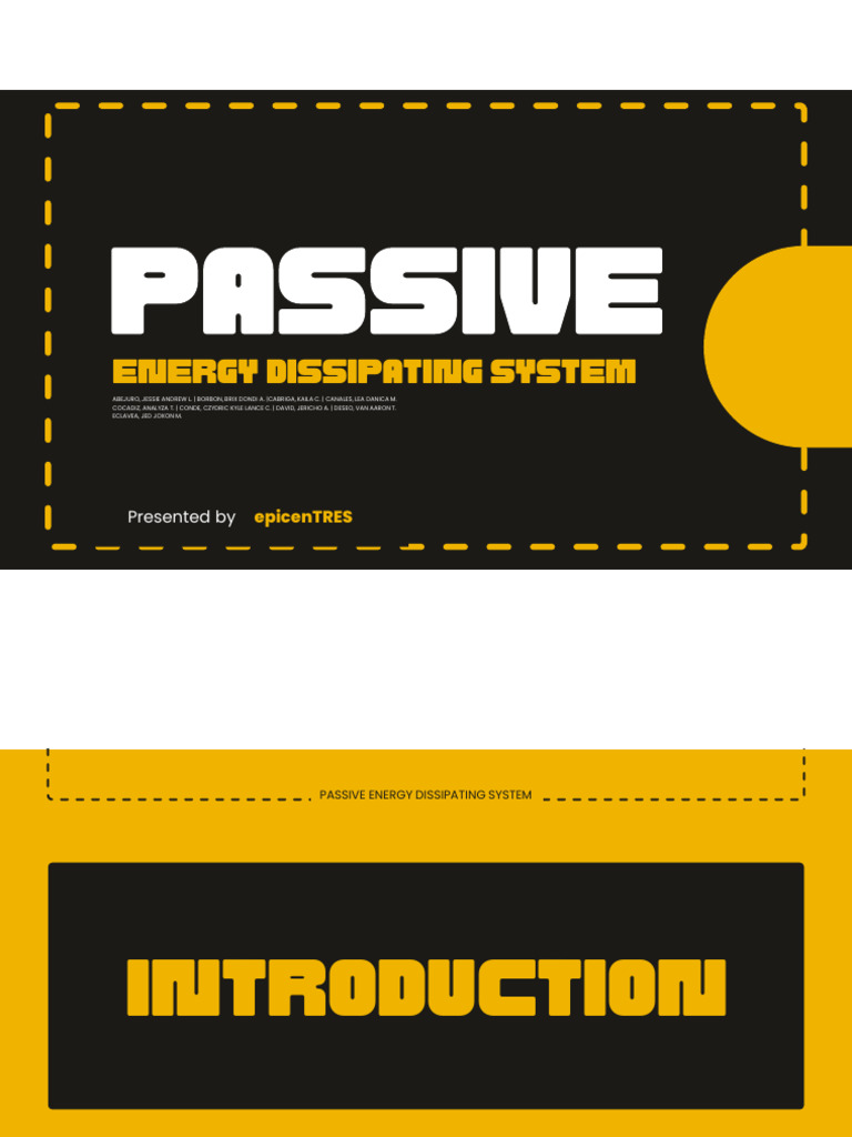 Passive Energy Dissipating System g1 | PDF | Viscoelasticity | Shape ...
