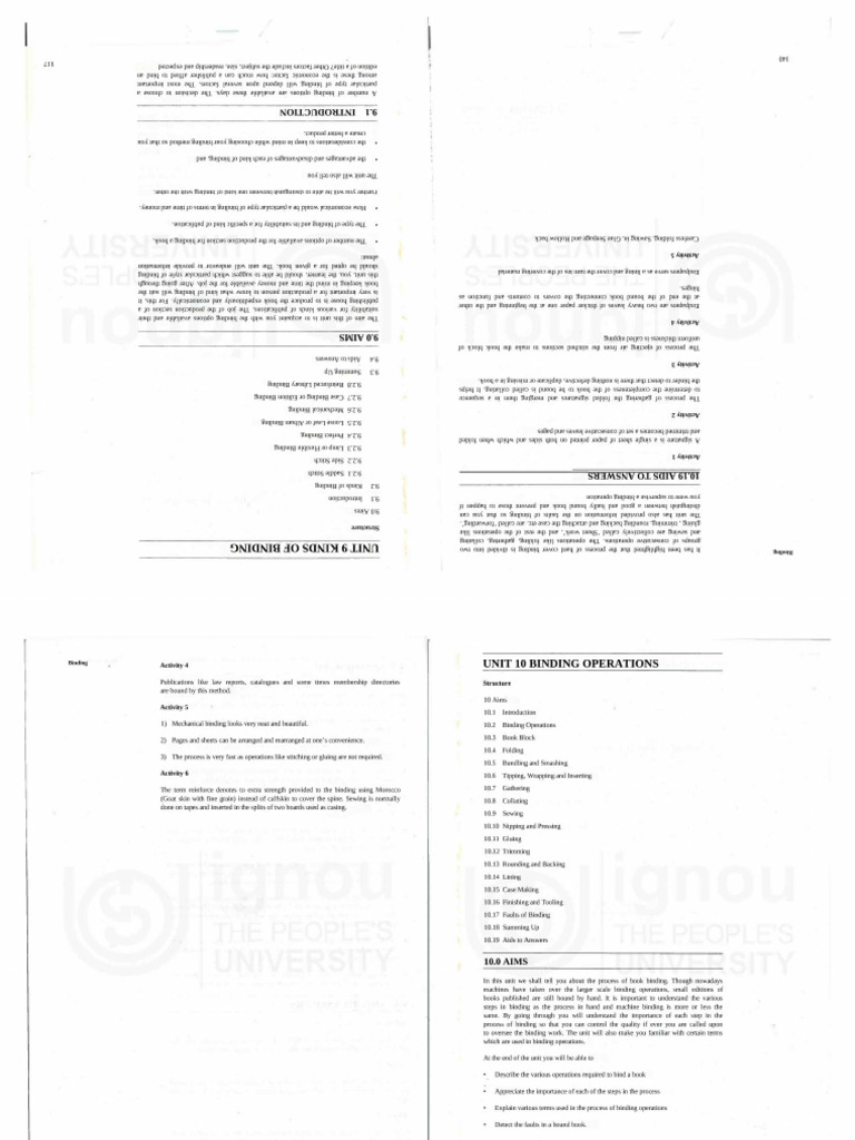 Unit09 12 (6-6) Extract | PDF | Bookbinding | Books