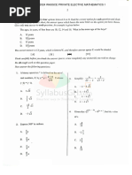 Waec Wassce Core General Mathematics Maths Nov Dec Past Questions | PDF
