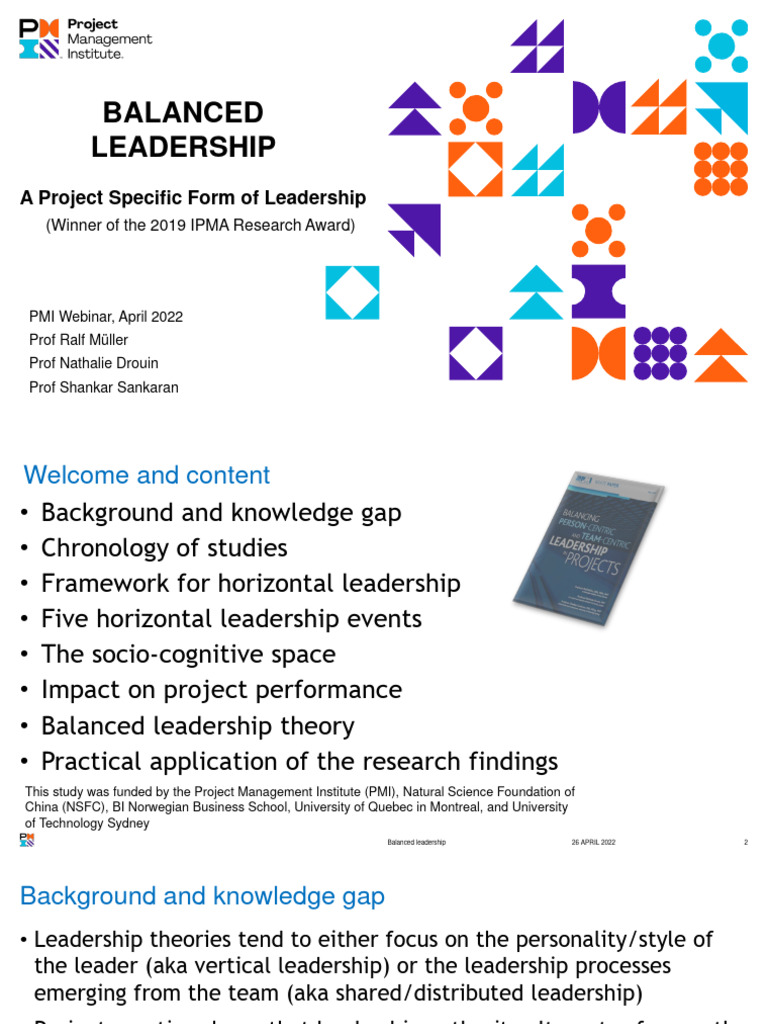 Balanced Leadership | PDF | Leadership | Governance