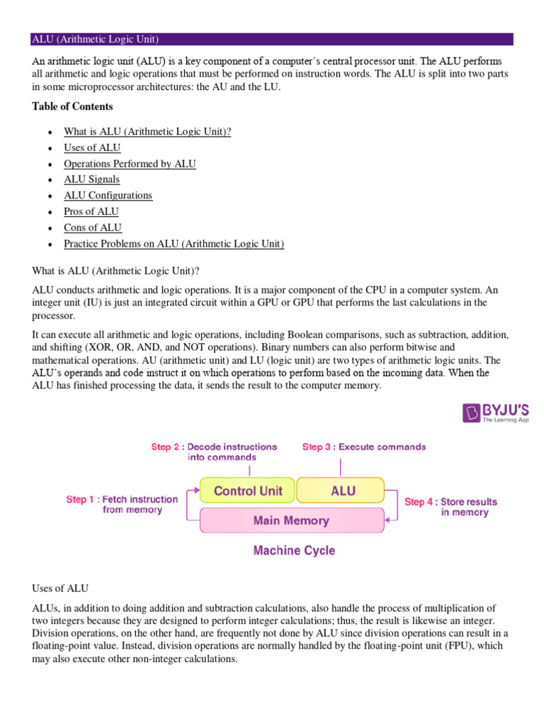 Unit 1 | PDF | Microcontroller | Central Processing Unit