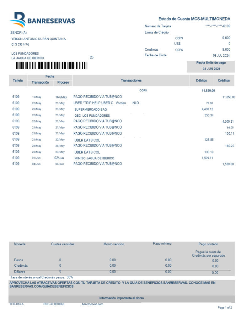 Yeison | PDF | Tecnología financiera | Finanzas y dinero