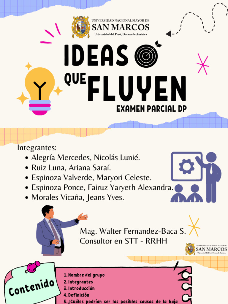 Examen Parcial (Ideas Que Fluyen) | PDF | Autoestima | Depresión ...