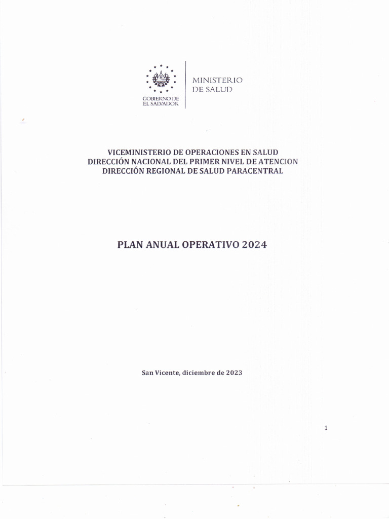 Poa 2024 A 46 | PDF | Presupuesto | Evaluación del ciclo de vida