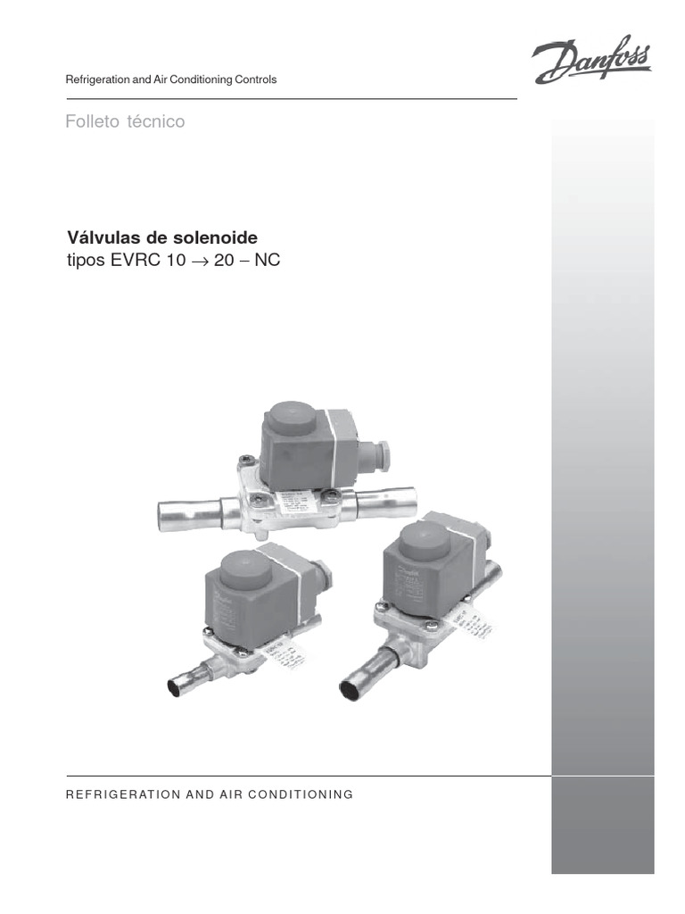 EVRC - Folleto Técnico - RD3JC305 | PDF | Ciencia de los Materiales ...