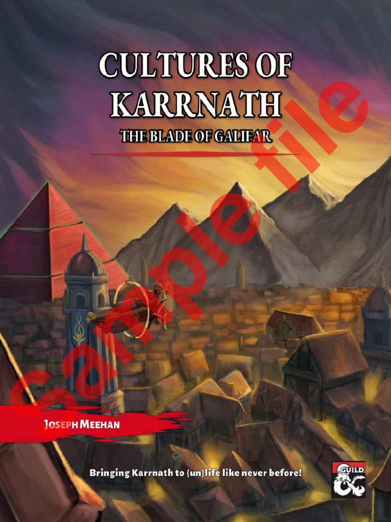 Cultures of Karrnath | PDF | Faith | Rituals