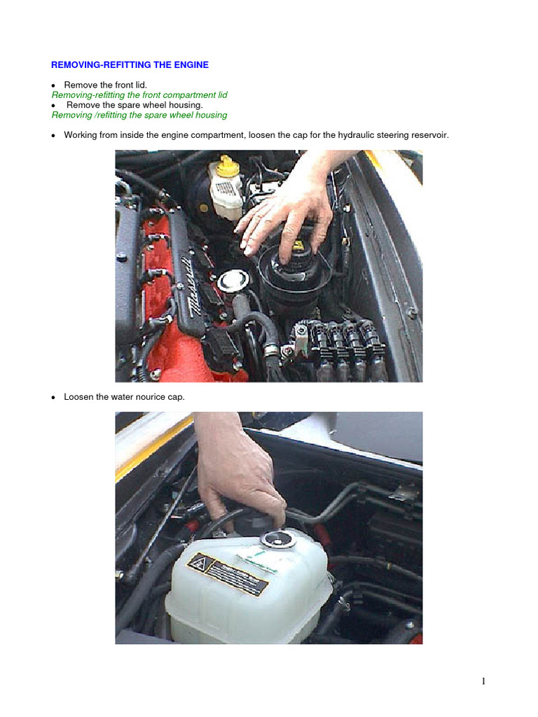 Maserati M138 Coupe Workshop Manual | PDF | Piston | Screw