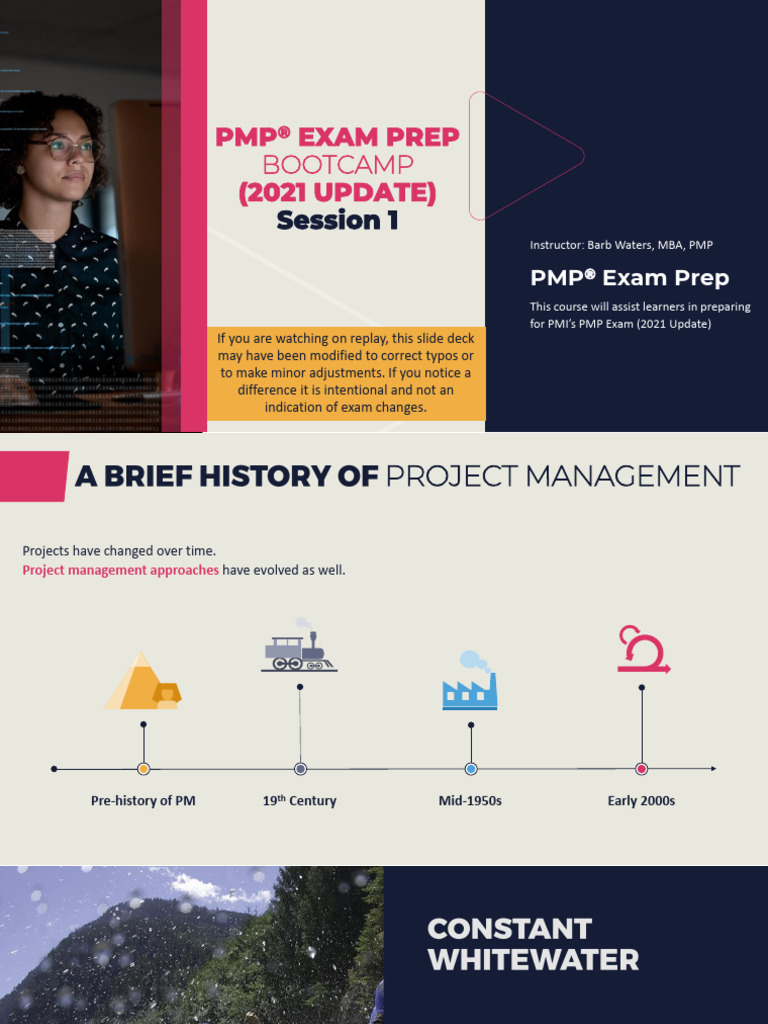 PMP 2021 Bootcamp Session 1 | PDF | Agile Software Development | Business