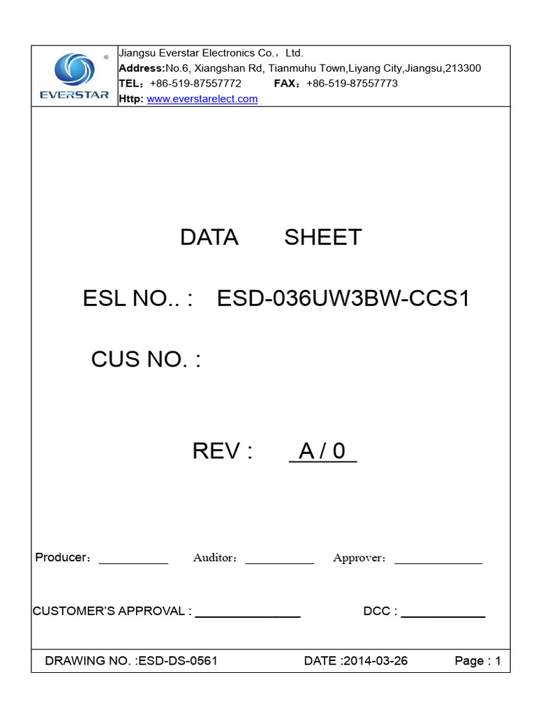 SP720361W Datasheet Display 3 Digitos | PDF