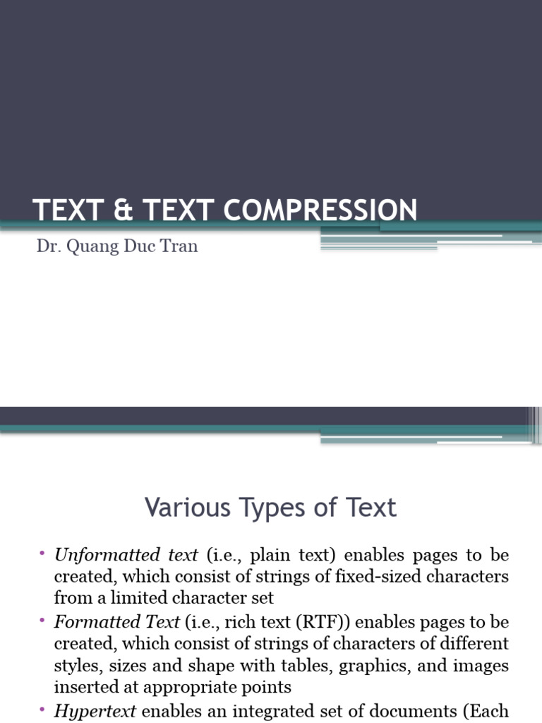 Text and Text Compression | PDF | Data Compression | Code