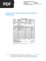Initial Sample Inspection Report (ISIR) : Front Sheet | PDF ...