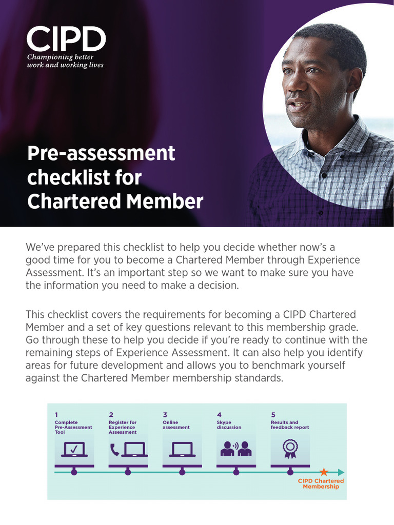 Pre Assessment Checklist For Ea Chartered Member June 2020 - tcm18 ...