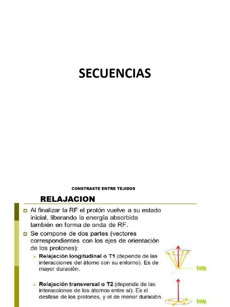 Secuencias en RM 2024 | PDF