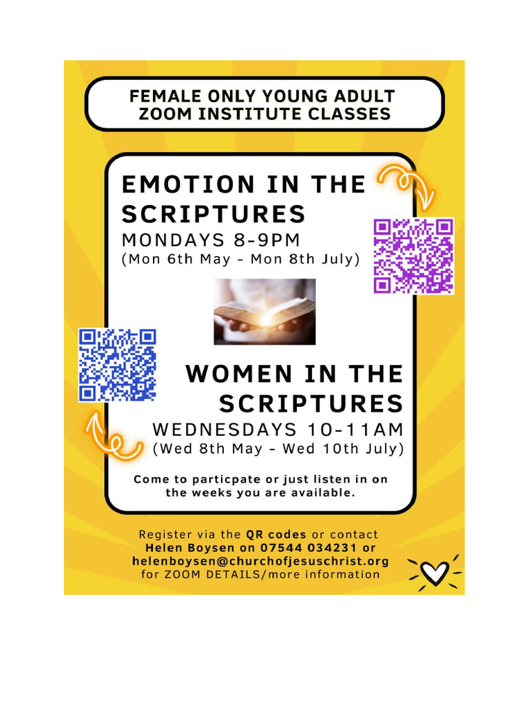 Female Only Institute Classes | PDF