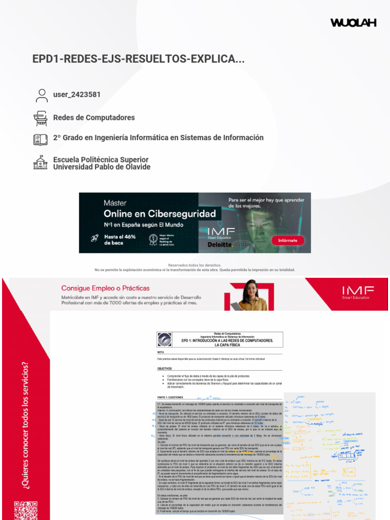 Wuolah Free Epd1 Redes Ejs Resueltos Explicados | PDF | Tecnologías de la información | Ciencias ...