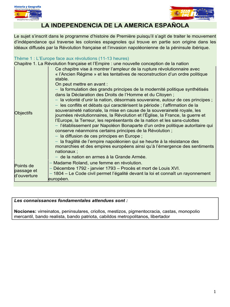 LA INDEPENDENCIA DE LA AMERICA ESPANOLAV3 | Descargar gratis PDF ...