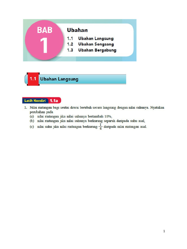 Modul Soalan Buku Teks Matematik KSSM Tingkatan 5 | PDF