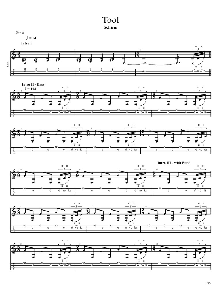 Tool S Tool-Justin Chancellor | PDF