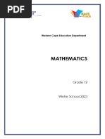 Mathematics BOT 2024 Grade 12 Term 1 Learner Notes | PDF | Asymptote ...