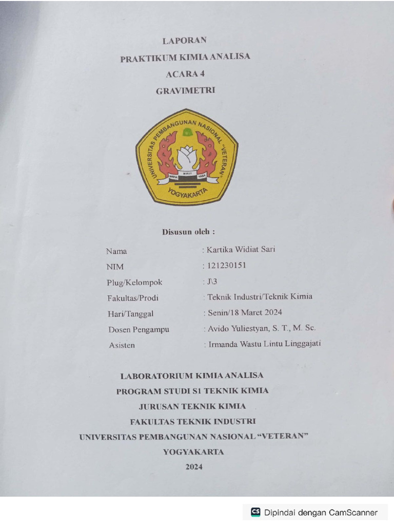 Rev Gravi Kartika Ws Kel 3 Plug J TKF 151 | PDF