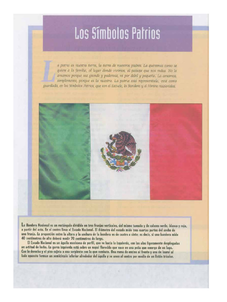LOS SIMBOLOS PATRIOS | PDF