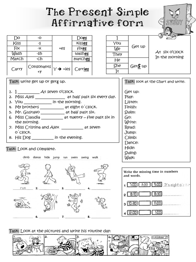 Present Simple (1) | PDF
