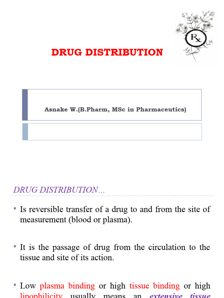 Biopharm Drug Distribution | PDF | Drug Metabolism