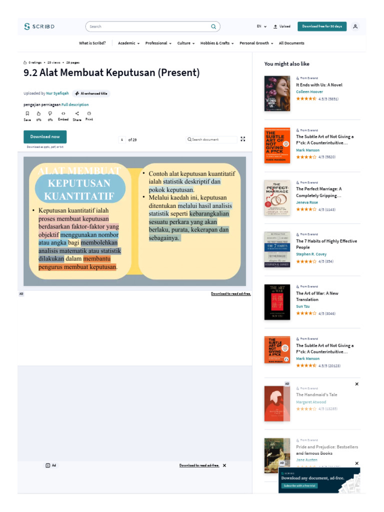 WWW Scribd Com Presentation 673039787 9 2 Alat Membuat Keputusan ...