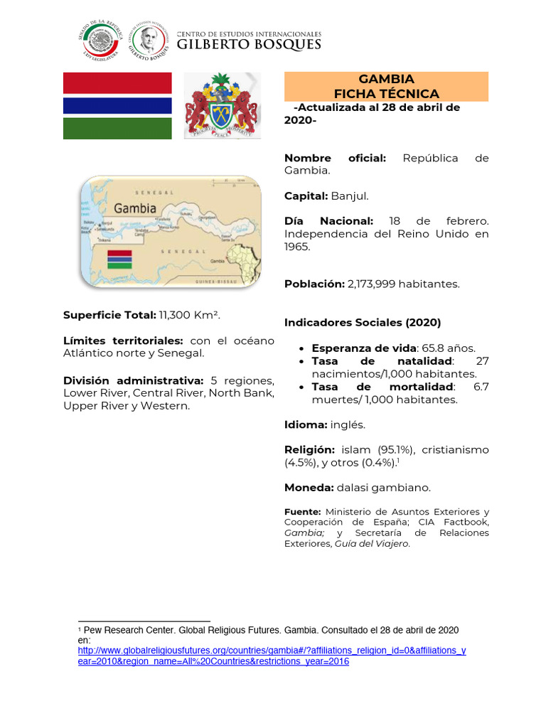 Gambia | PDF | Gambia | Economias
