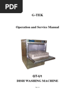 EC-44 Dishmachine Brochure PDF | PDF | Water | Electrical Engineering