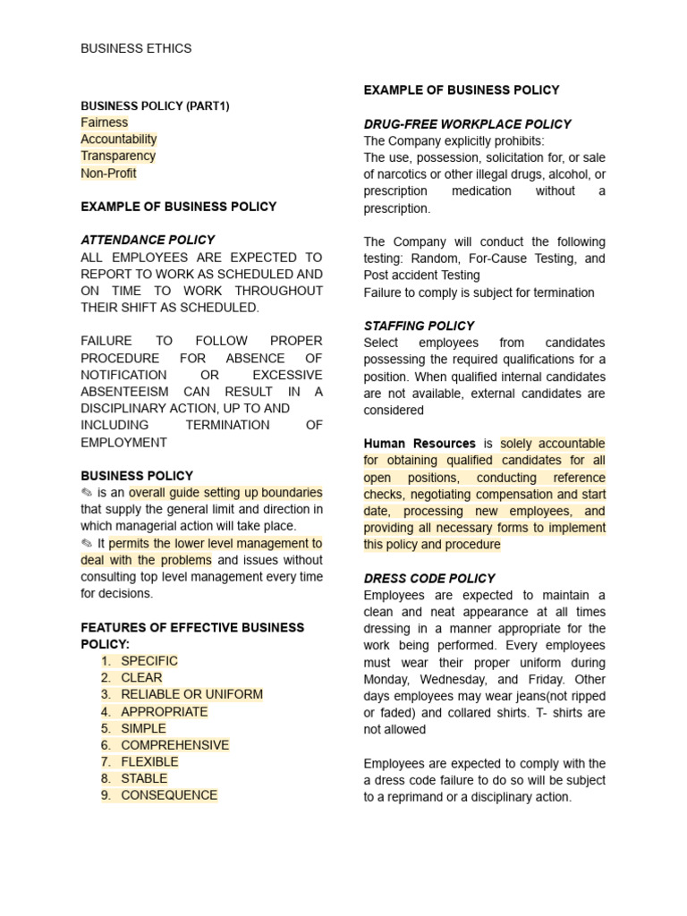 Business Ethics | PDF | Morality | Business Ethics