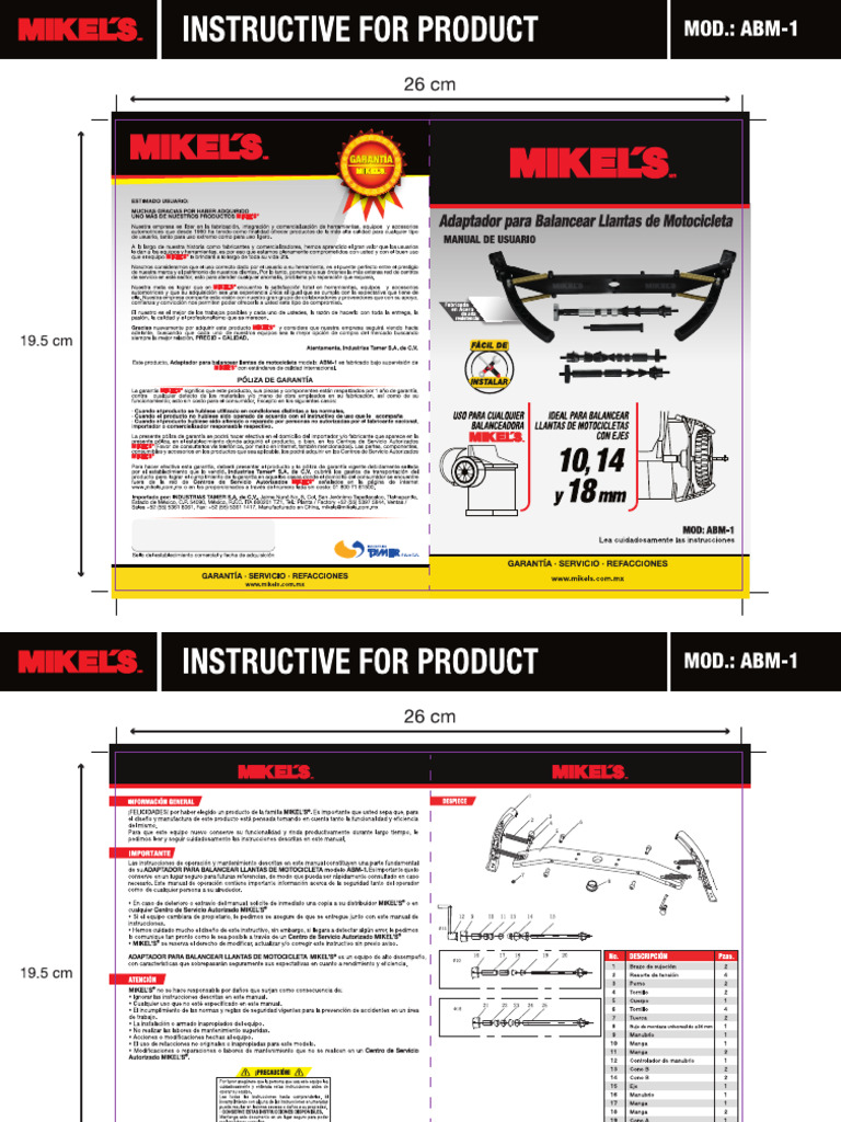 ABM-1 Instructivo | PDF